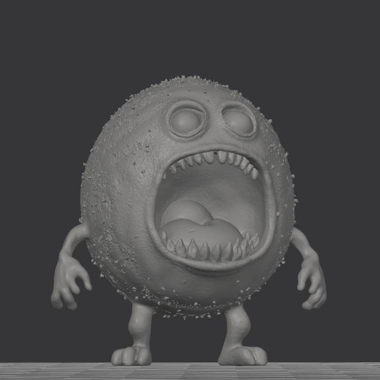 3D Printer Files | 3MF File | Meatball Monster | Creality Cloud