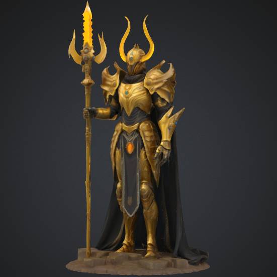 Free Characters & Creatures STL Download - FREE Solarion warden super ...