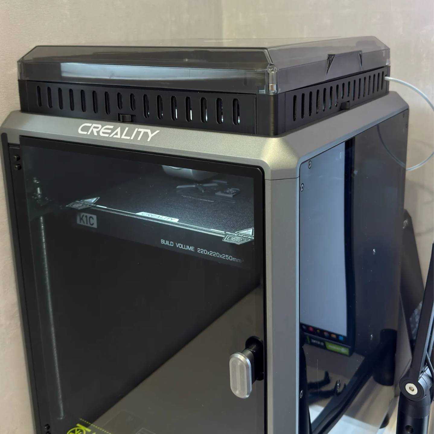 Arquivos de impressora 3D | Arquivo 3MF | CREALITY K1|K1C|K1SE - LID RISER V2 [LED] [35mm height ...