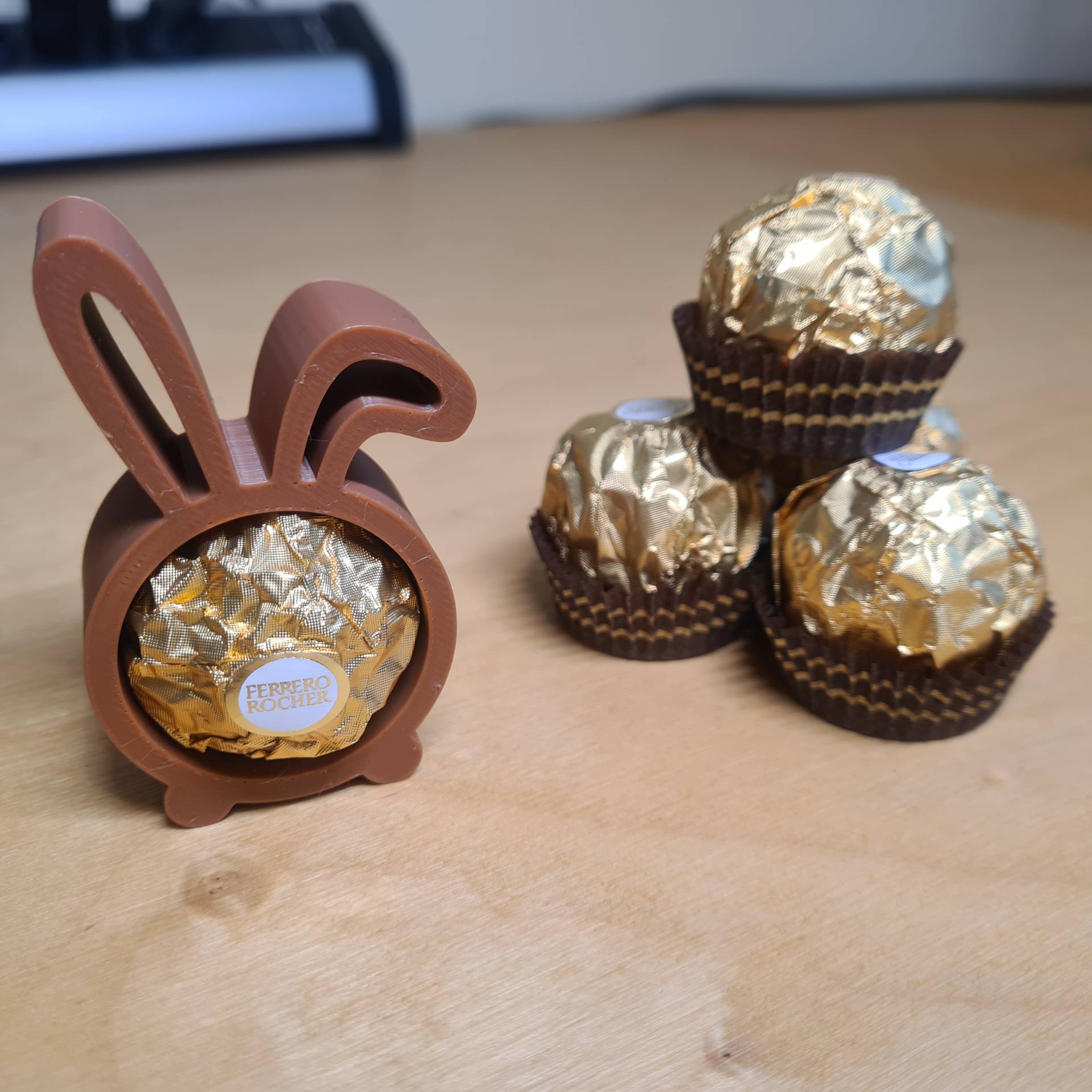 3D Printer Files | 3MF File | Ferrero Rocher Bunny | Creality Cloud