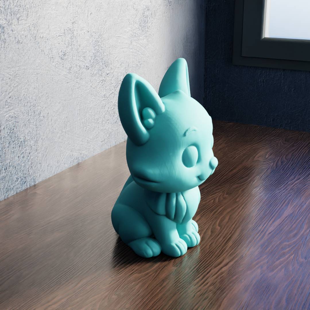 3D Printer Files | 3MF File | Chibi Fox | Creality Cloud