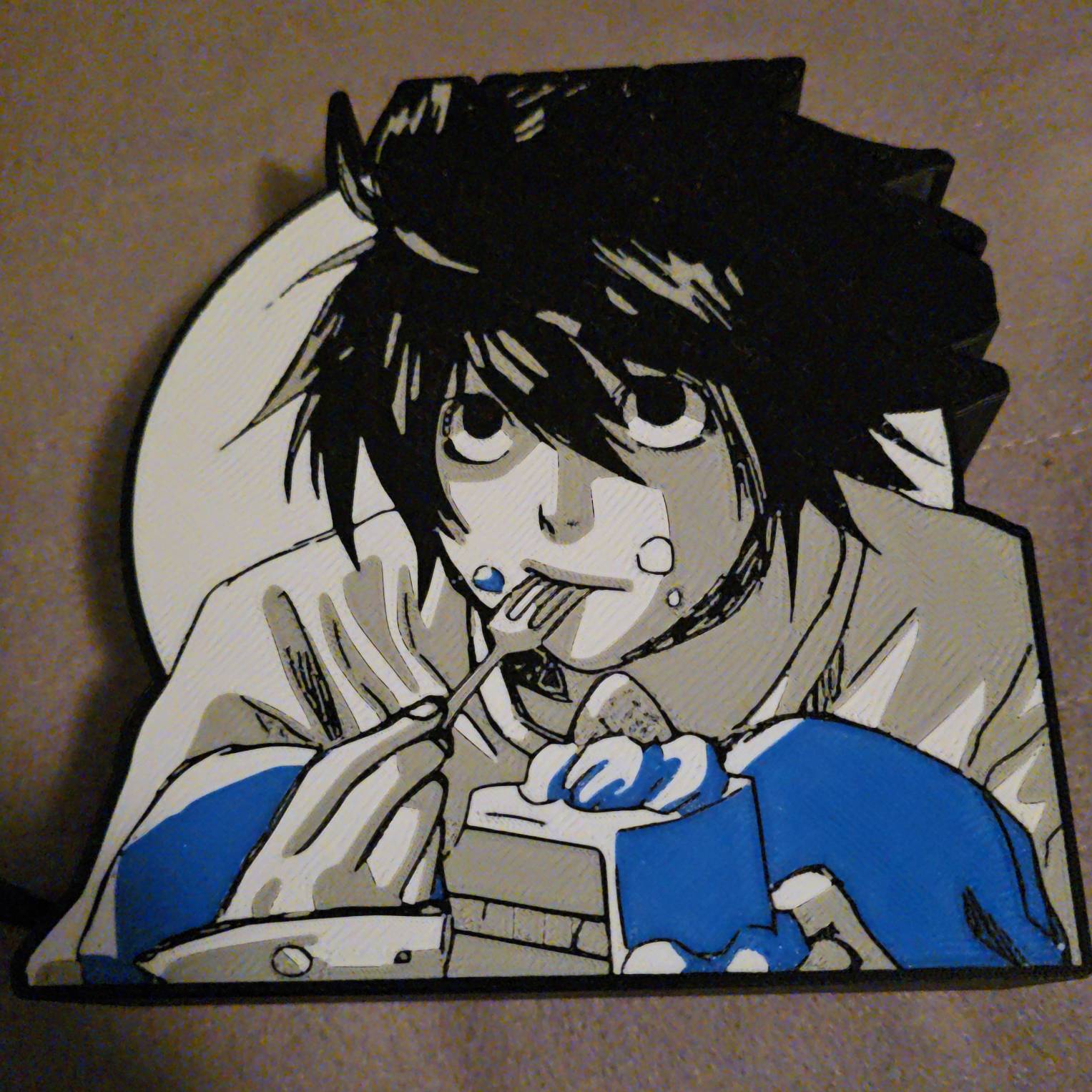 3D Printer Files | 3MF File | L Lightbox From Deathnote | Creality Cloud
