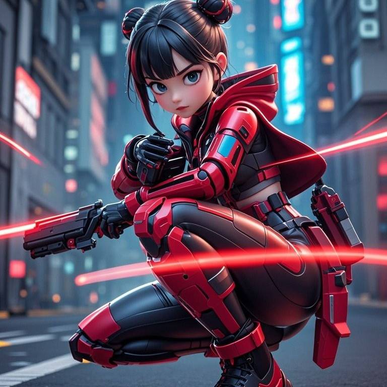 3D Printer Files | 3MF File | Scarlet Nova: Hyper-Dimensional Striker ...