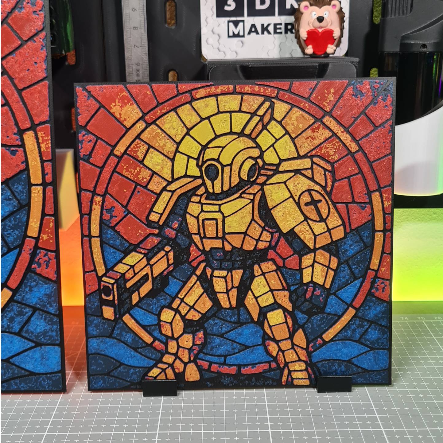 3D Printer Files | 3MF File | Tau Warrior - Hueforge - 4 Colors ...