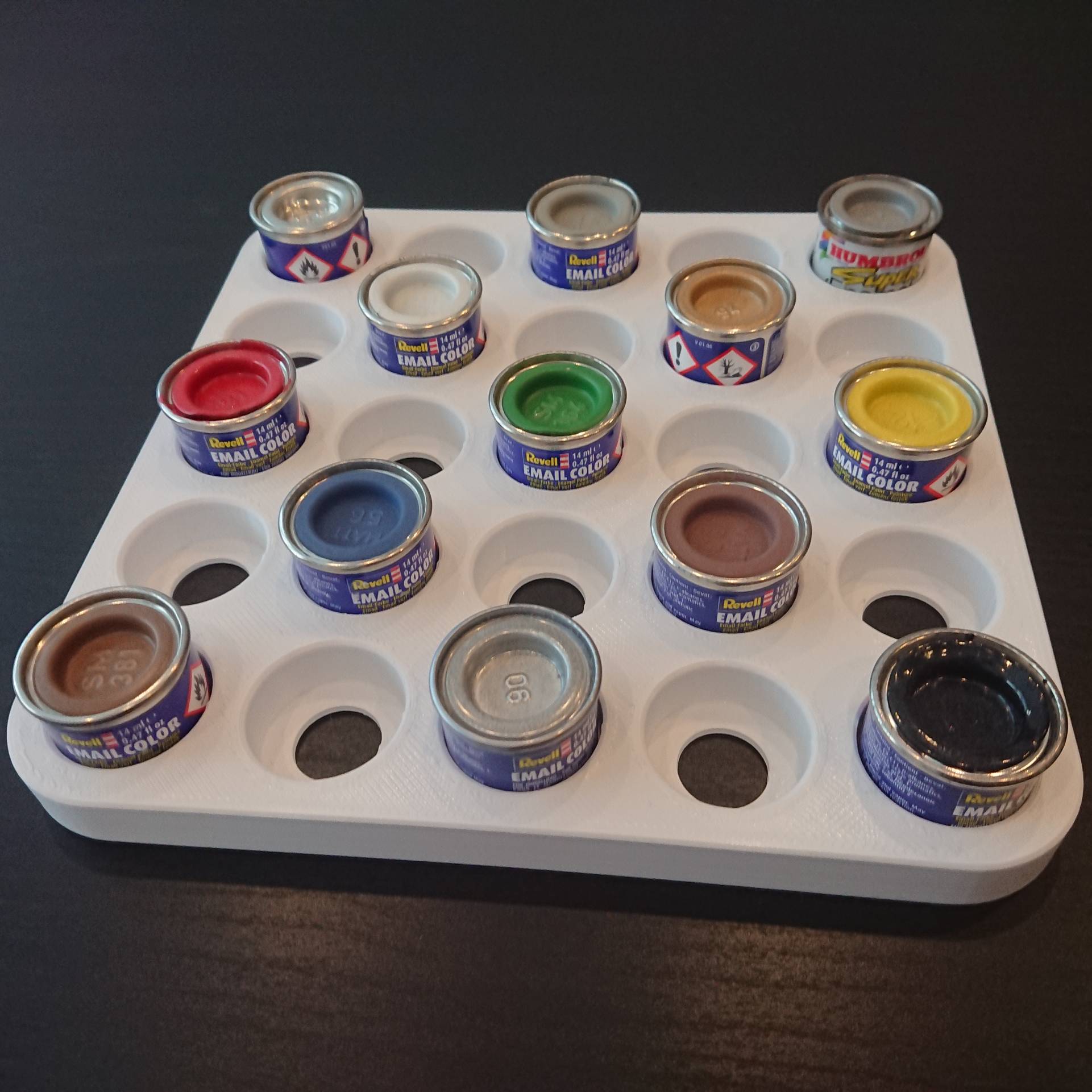 3D Printer Files | 3MF File | Revell Humbrol Paint Cans Holder ...