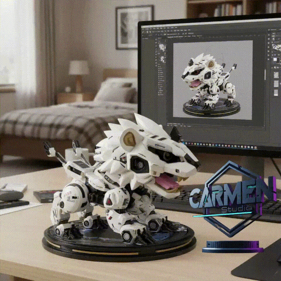 3D Printer Files | 3MF File | ZOIDS Lions | Creality Cloud
