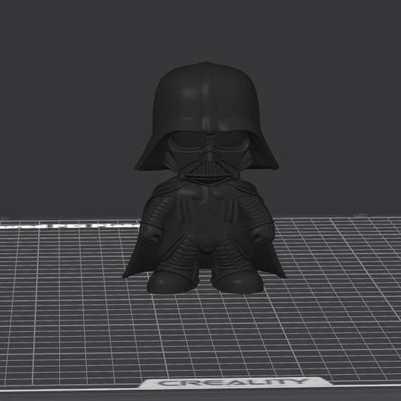 Archivos de impresora 3D | Archivo 3MF | Mini Vader Figurine | Creality ...