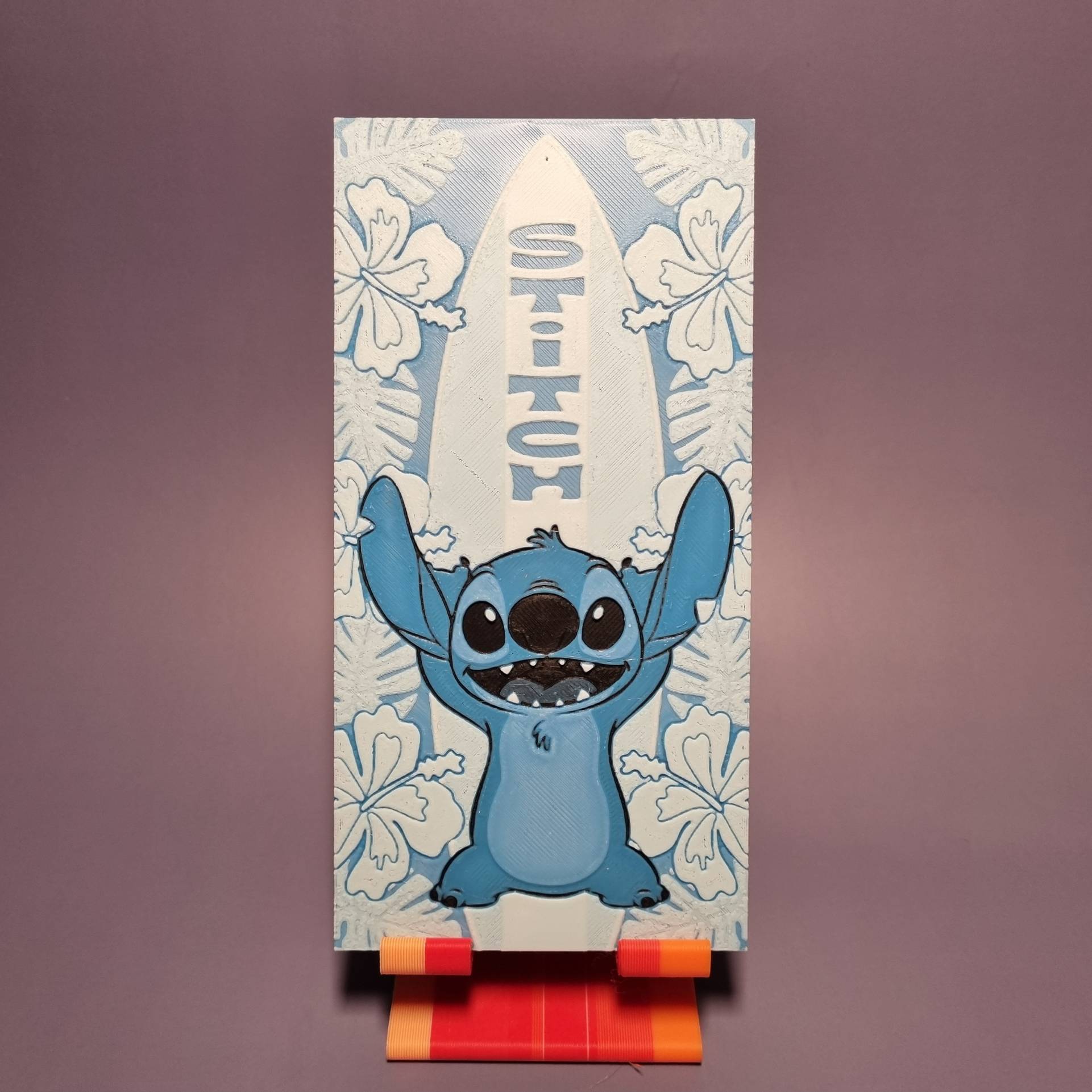 3D Printer Files | 3MF File | Stitch’s Surfboard Welcome! | Creality Cloud