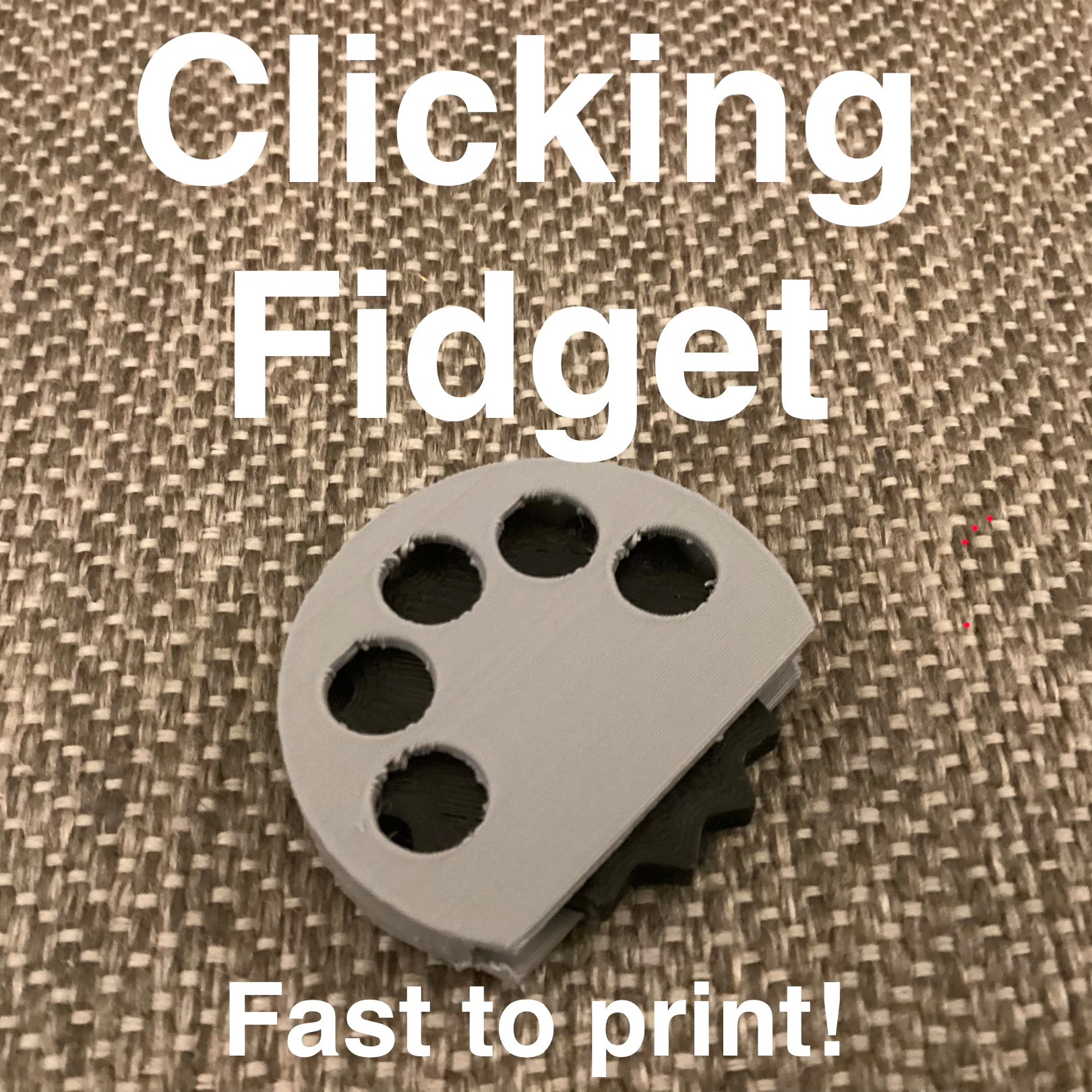 3D Printer Files | 3MF File | Clicking Fidget Toy | Creality Cloud