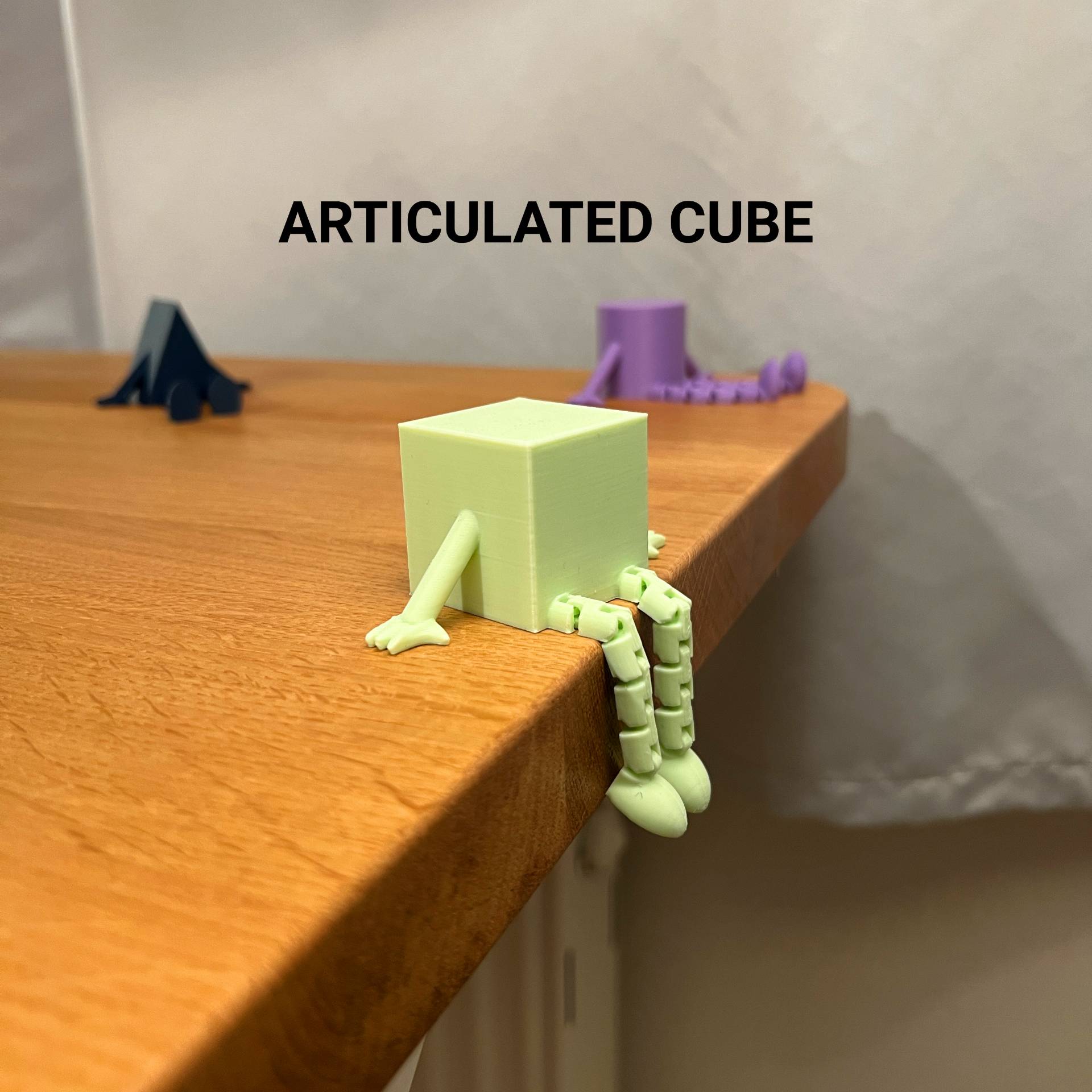 Archivos de impresora 3D | Archivo 3MF | Articulated Cube Buddy ...