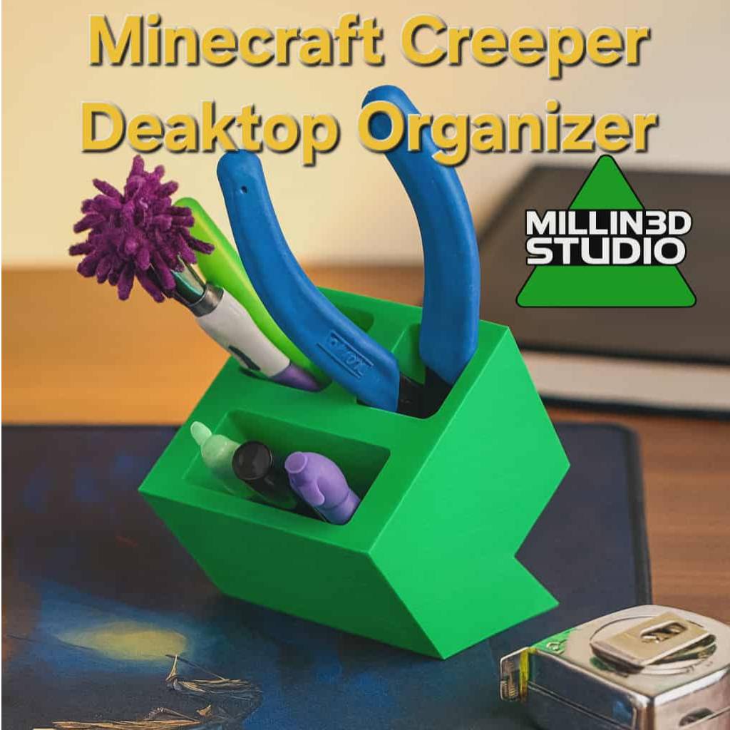3D Printer Files | 3MF File | Minecraft Creeper Inspire Desktop ...
