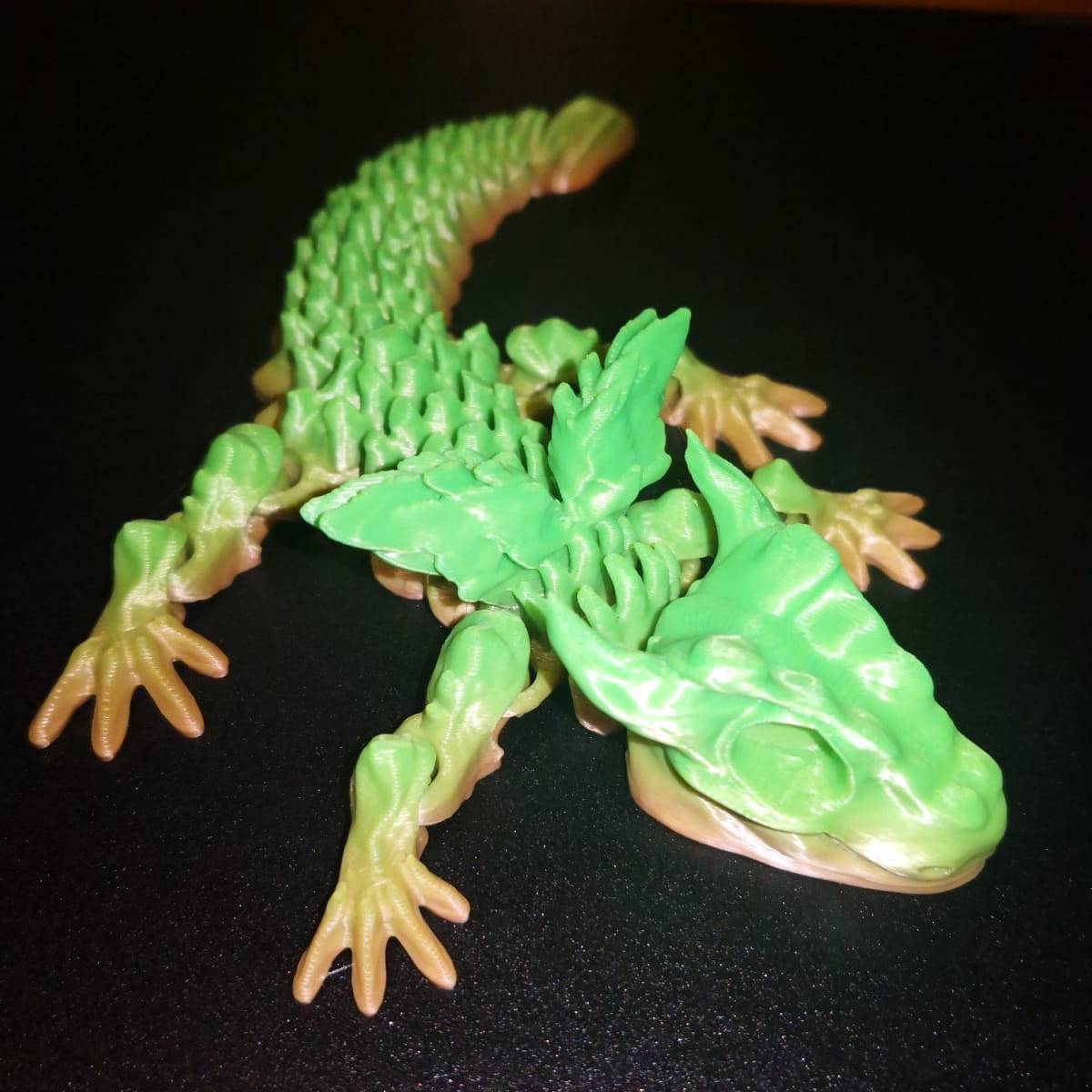 3D Printer Files | 3MF File | Glorious Baby Dragon - Articulated ...