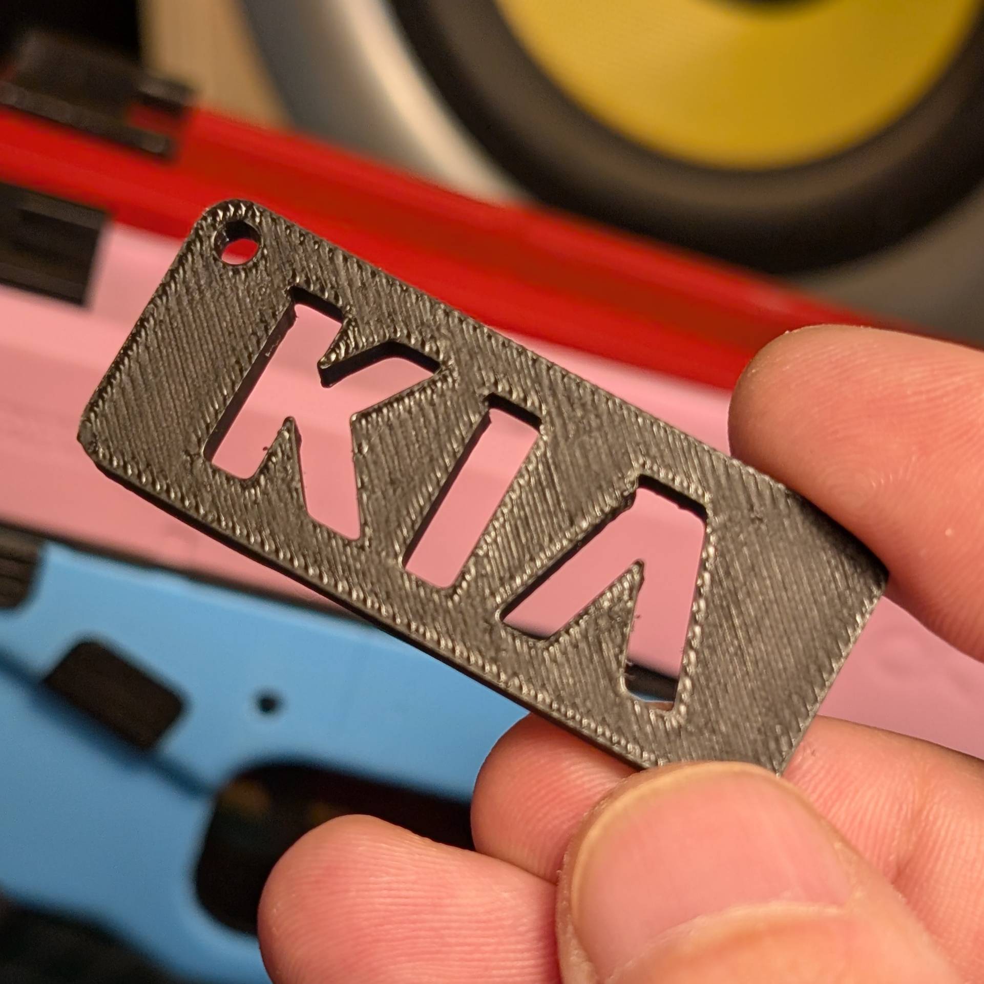 Free Jewelry & Accessories STL Download - Kia keychainby Cardin4l Workshop
