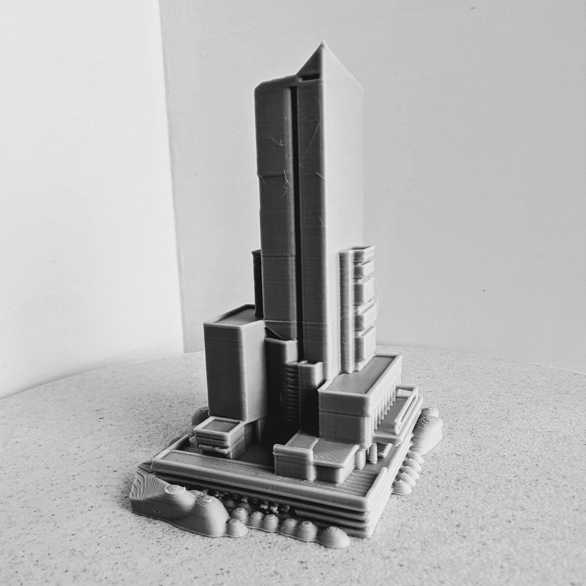 3D Printer Files | 3MF File | Modern Skyscraper Tower building ...