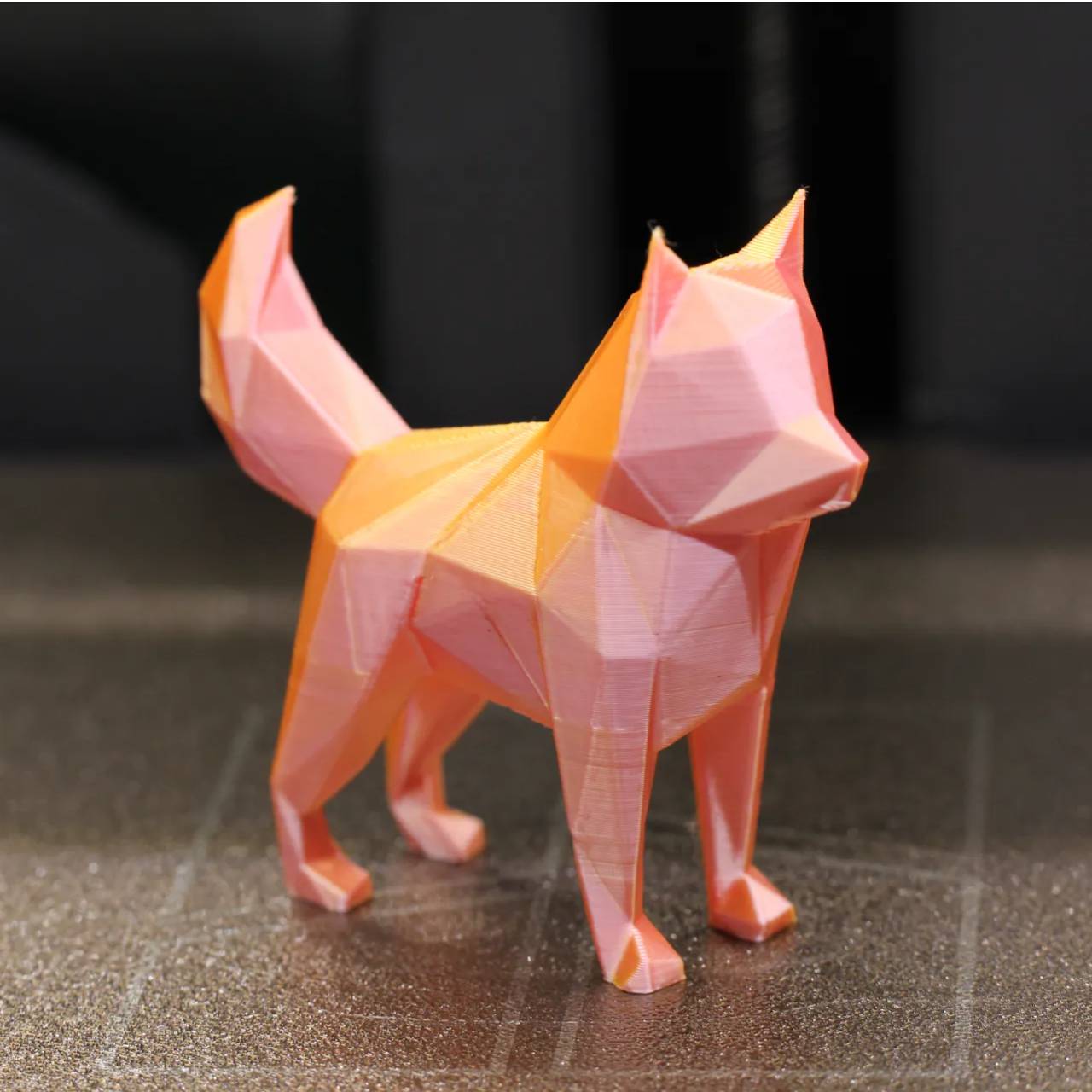 3D Printer Files | 3MF File | Low poly husky dog | Creality Cloud