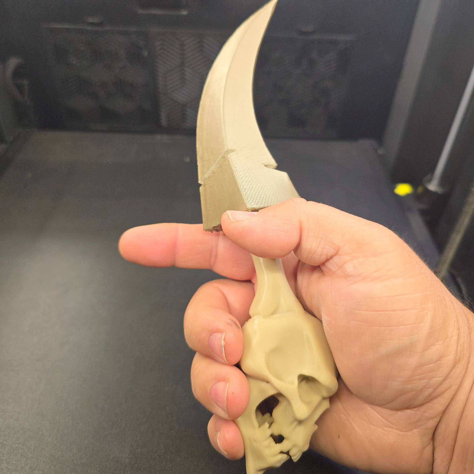 3D Printer Files | 3MF File | Skull Dagger | Creality Cloud