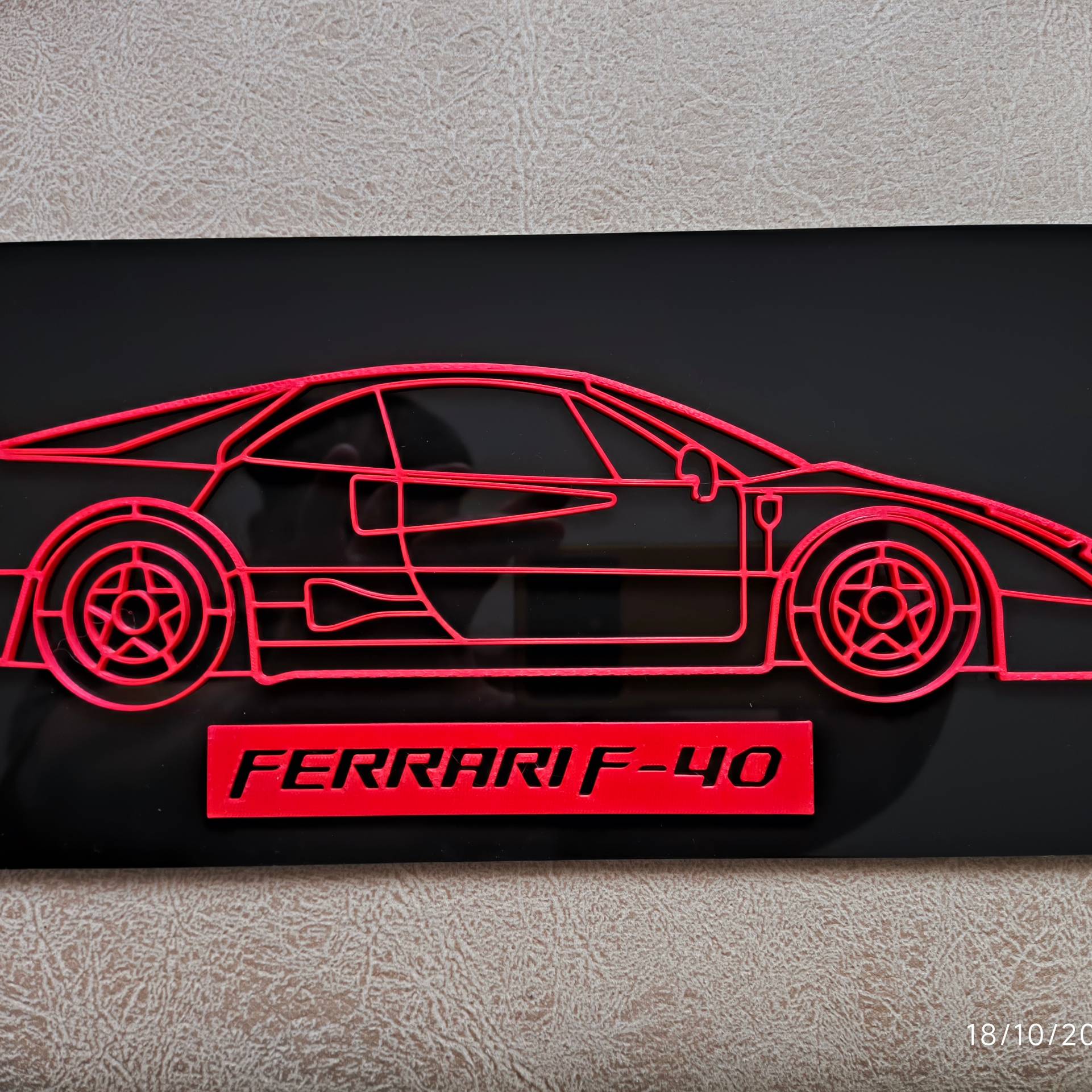 3D Printer Files | 3MF File | Ferrari F-40 | Creality Cloud
