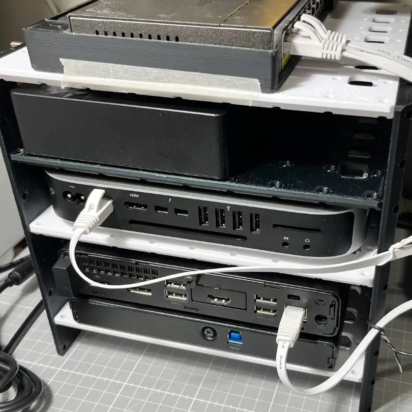 3D Printer Files | 3MF File | Mini Server Rack | Creality Cloud