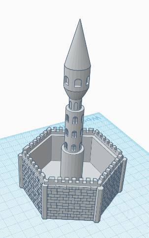 Medieval castle design Hello! I'm new to this whole Creality community ...