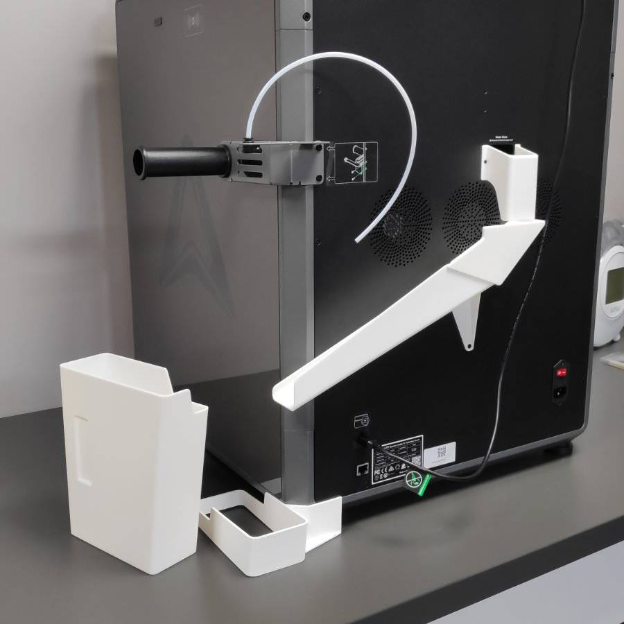 3D Printer Files | 3MF File | K2 Plus - Right poop chute with removable ...
