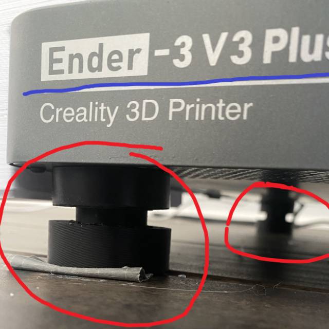 3D Printer Files | 3MF File | Riser Feet for Ender-3 V3 Plus | Creality ...