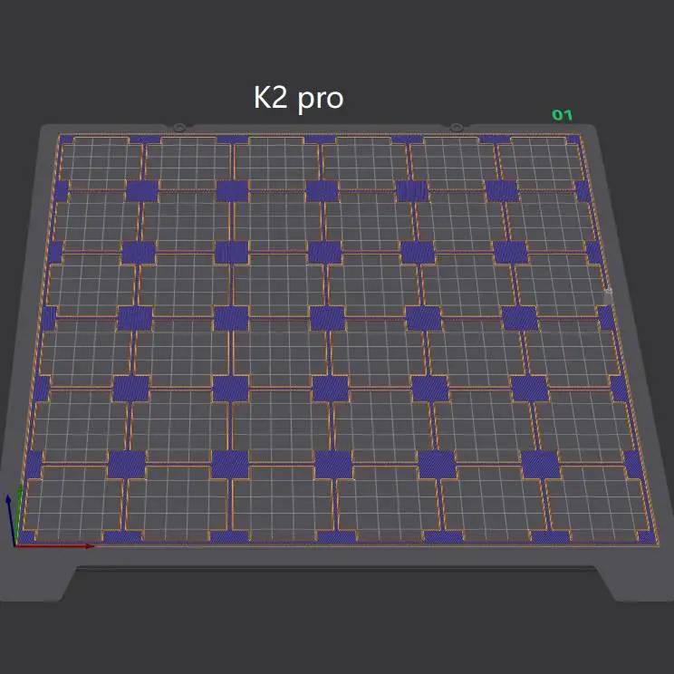3D Printer Files | 3MF File | 调平测试 300盘 Bed Leveling Test for K1max ...
