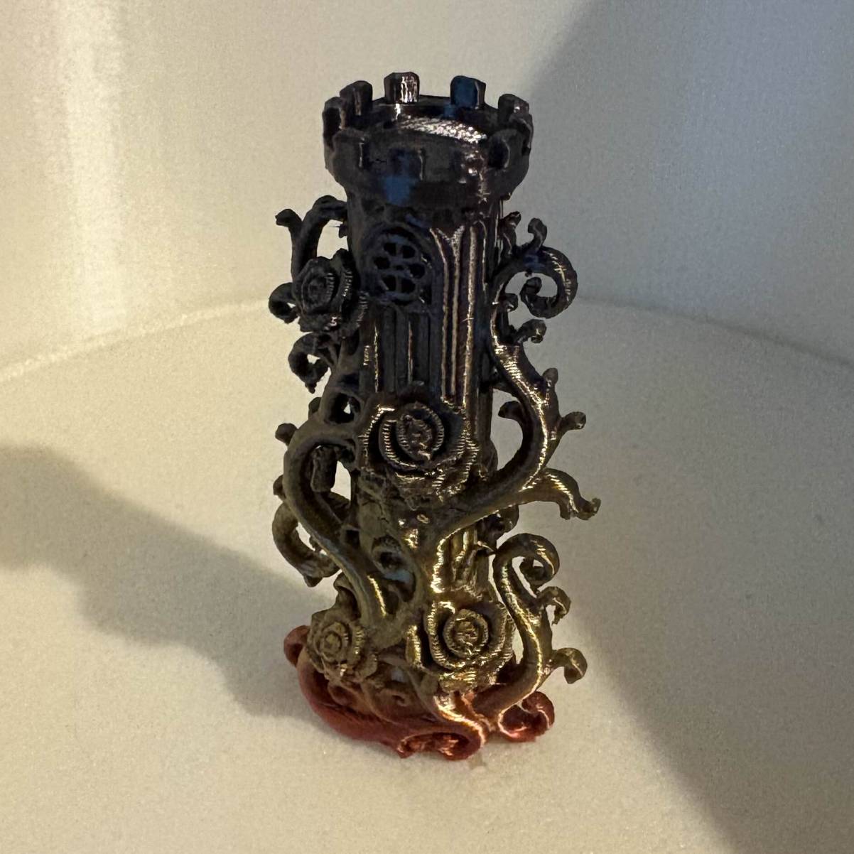 3D Printer Files | 3MF File | Gothic chess - Rook | Creality Cloud