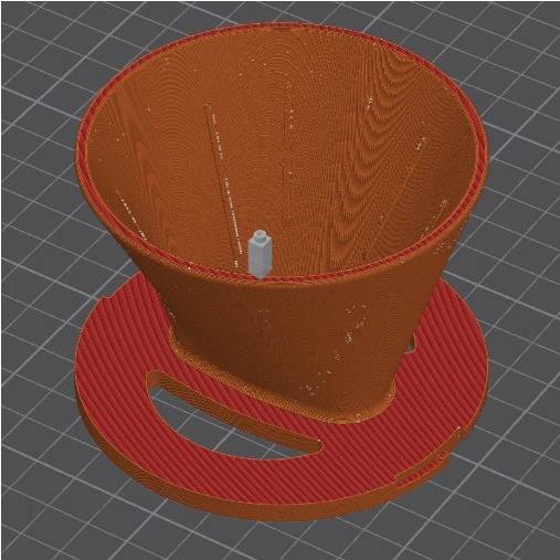 3D Printer Files | 3MF File | Coffee stand and cone for paper filter ...