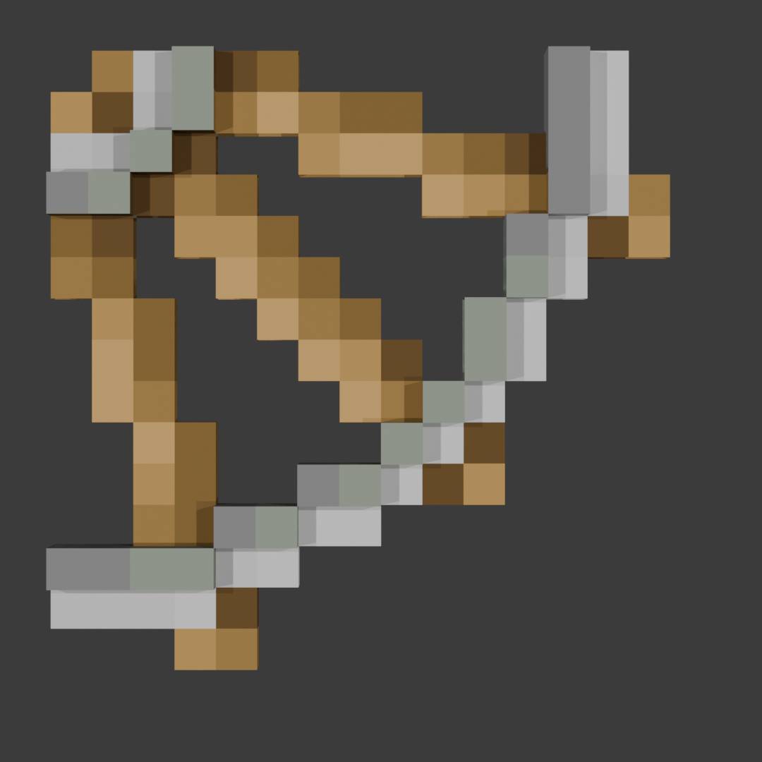 3D Printer Files | 3MF File | minecraft corner rail | Creality Cloud