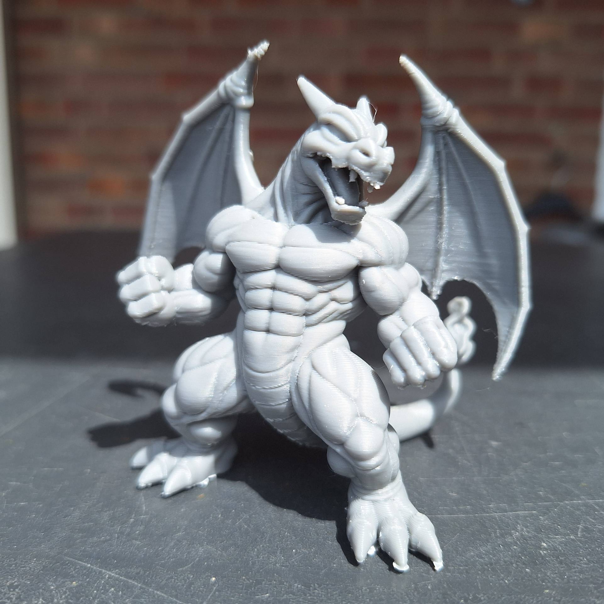 3D Printer Files | 3MF File | charizard bodybuilder | Creality Cloud