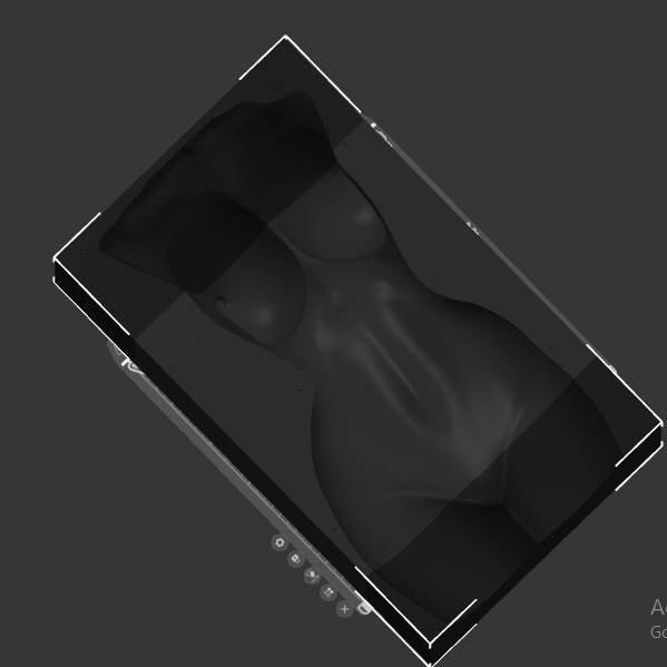 Sculptures & Artworks STL Download - Nude Female Torso Moldby ...