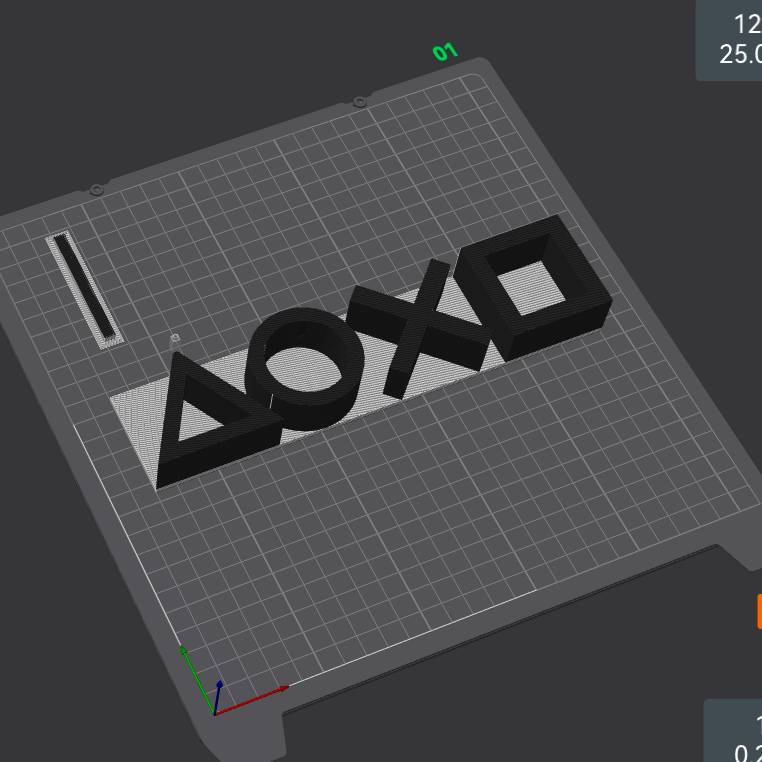 3D Printer Files | 3MF File | PlayStation PS5 symbols decoration ...