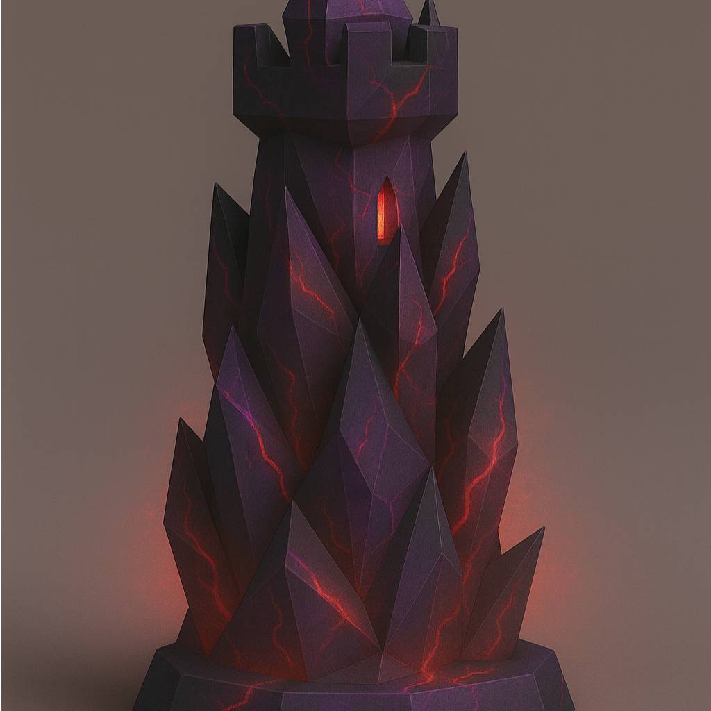 3D Printer Files | 3MF File | Dark Tower Rook(chess piece) | Creality Cloud