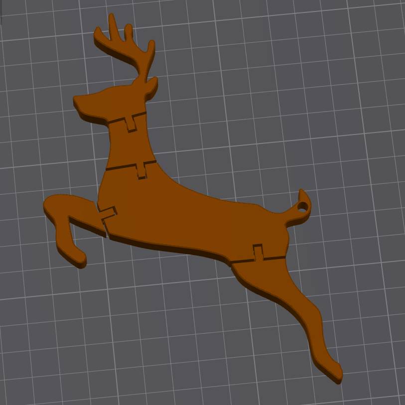 3D Printer Files | 3MF File | deer | Creality Cloud
