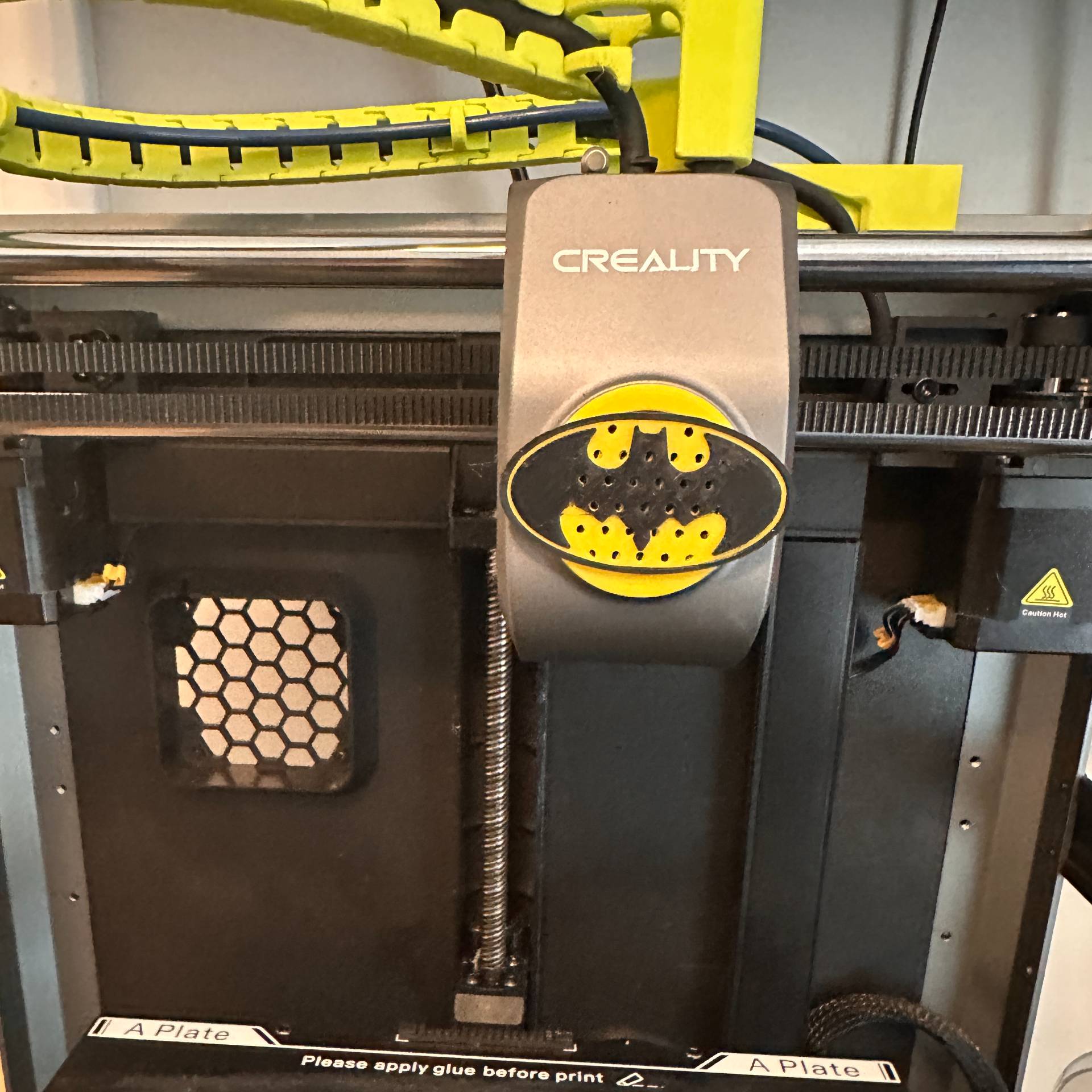 3D Printer Files | 3MF File | K1C K1SE Hotend Fan Cover (Batman Logo ...