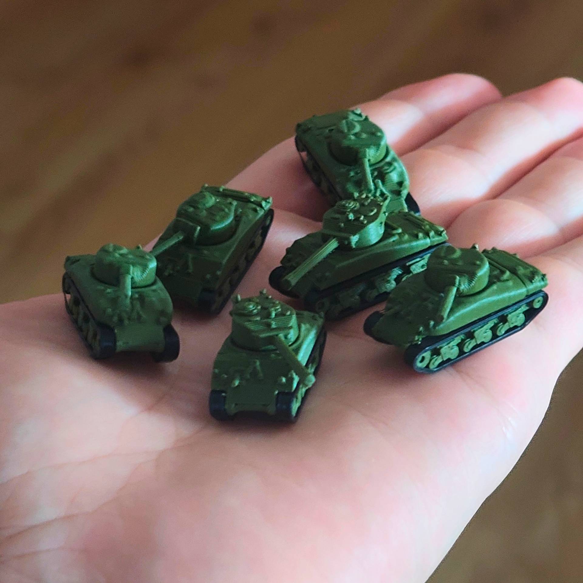 3D Printer Files | 3MF File | Miniature M4 Sherman US ww2 tanks ...