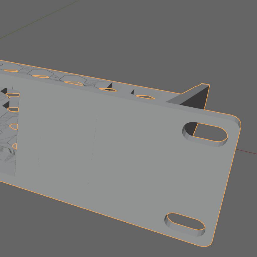 3D Printer Files | 3MF File | Intel NUC 8 Slim 1U 10" Rack Mount ...