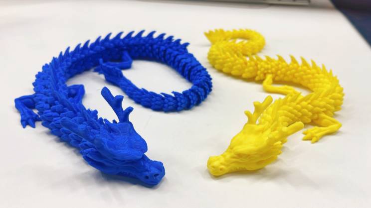 FDM printing dragon model | Creality Cloud