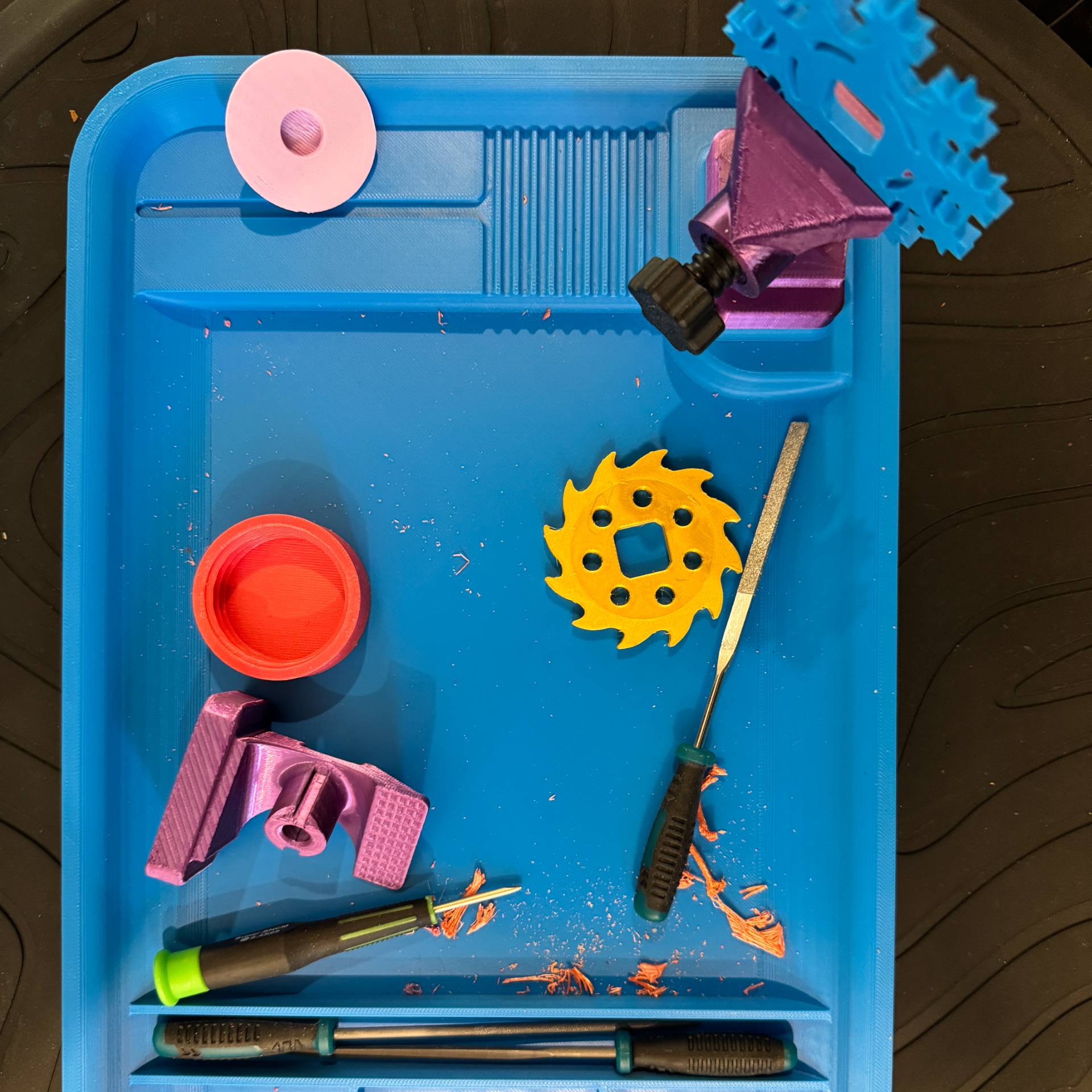 Archivos de impresora 3D | Archivo 3MF | 3D Modellers Work Tray, Tool ...