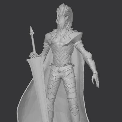 3D Printer Files | 3MF File | Igris solo leveling | Creality Cloud