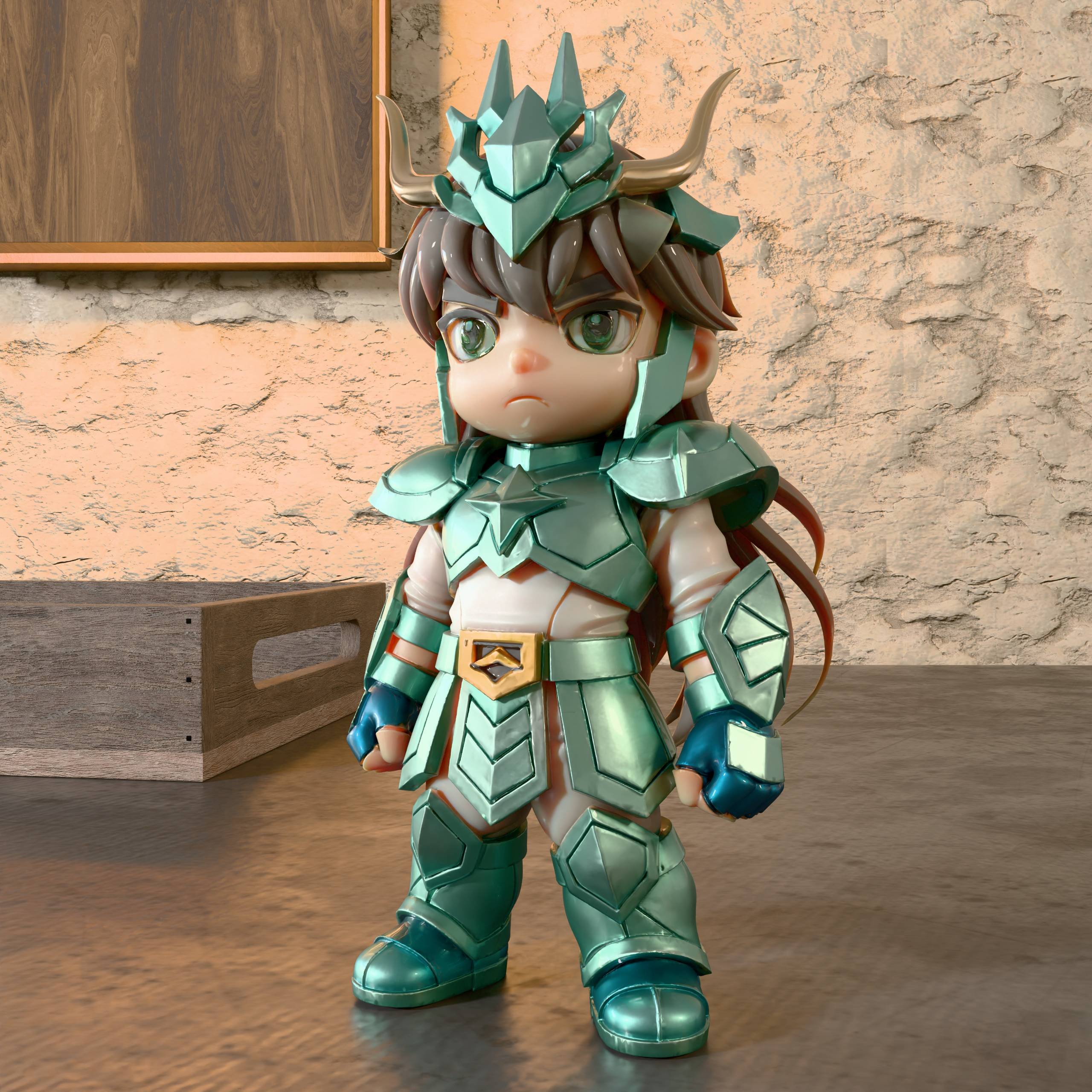 3D Printer Files | 3MF File | Shinryu Fan Art Saint Seya | Creality Cloud