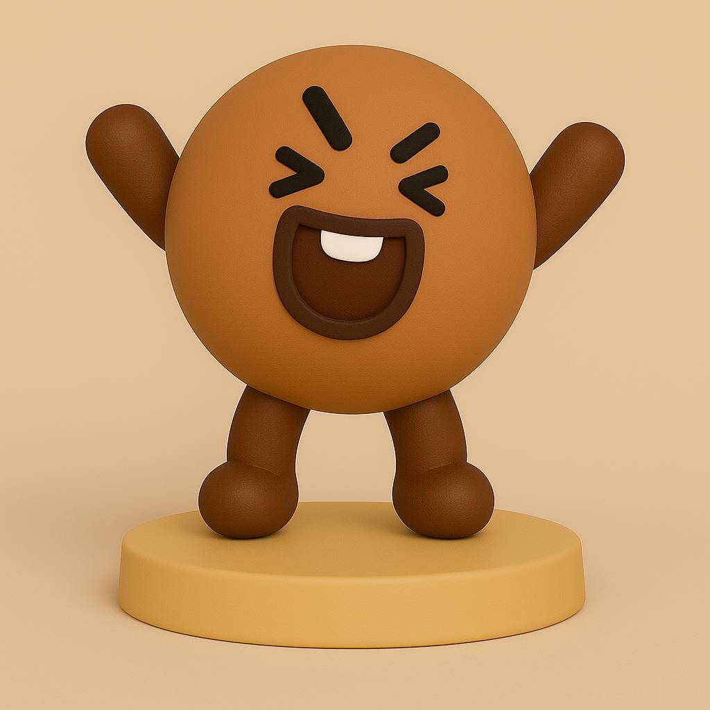 3D Printer Files | 3MF File | Shooky BTS figurine | Creality Cloud