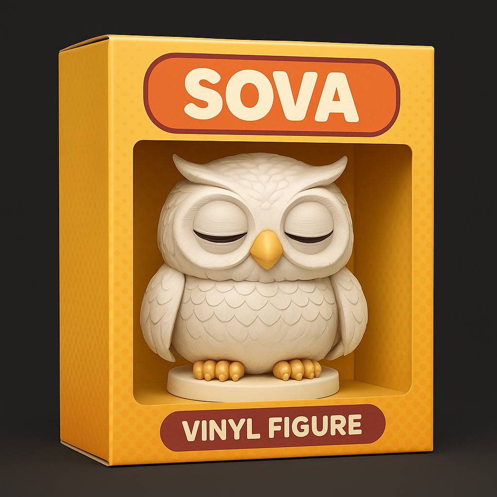 Other STL Download - Chibi animal - Sova the owlby Xempiaaz