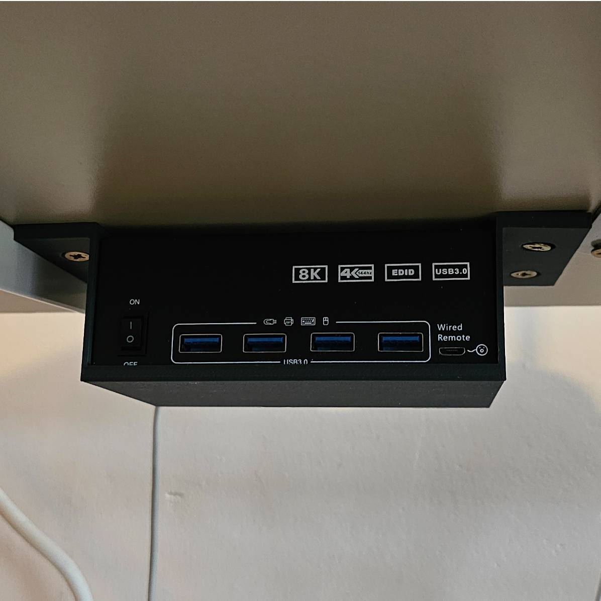 3D Printer Files | 3MF File | USB 3.0 KVM Switch 2 PC 3 Monitors Under ...