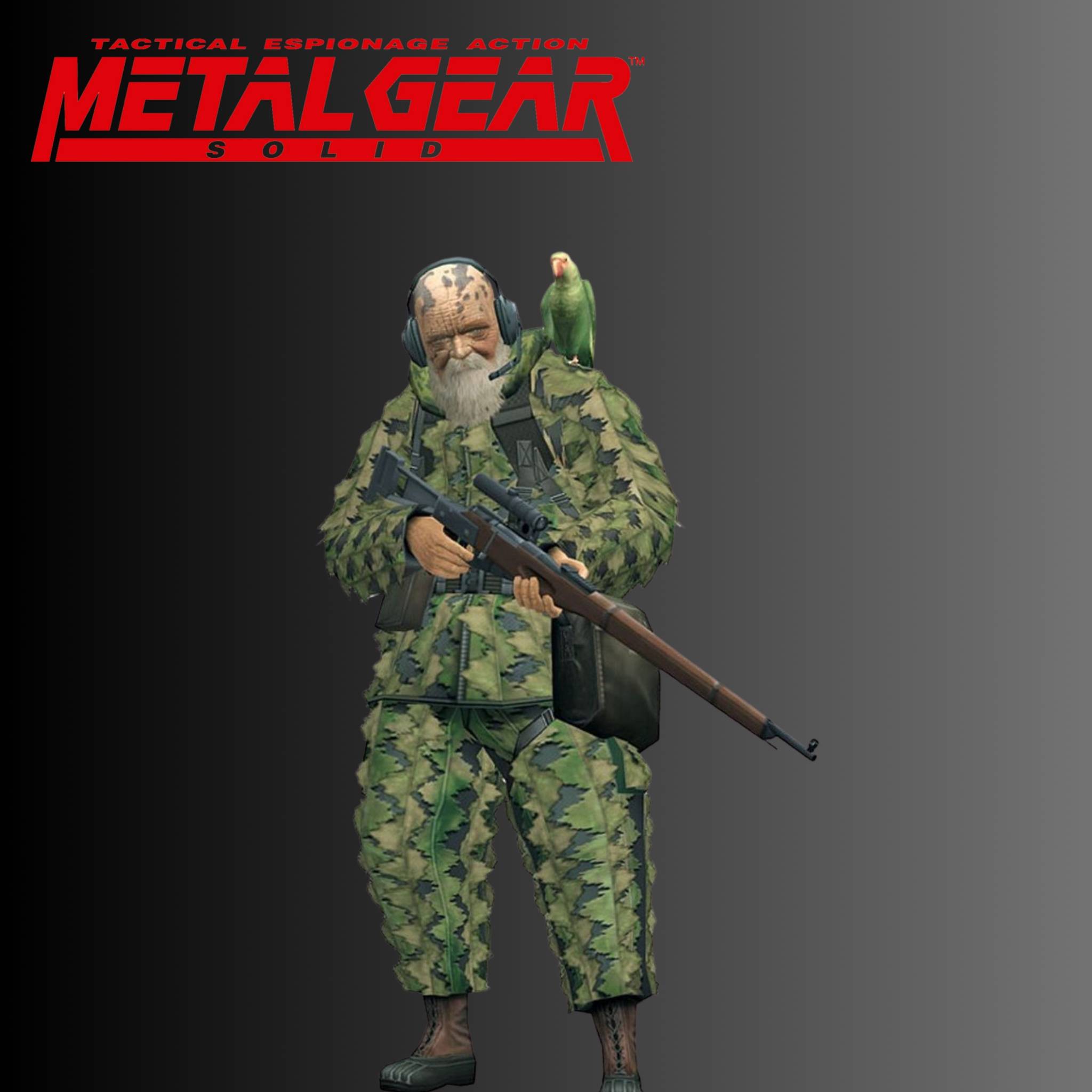 Characters & Creatures STL Download - The End Metal Gear Solid (Diseño ...
