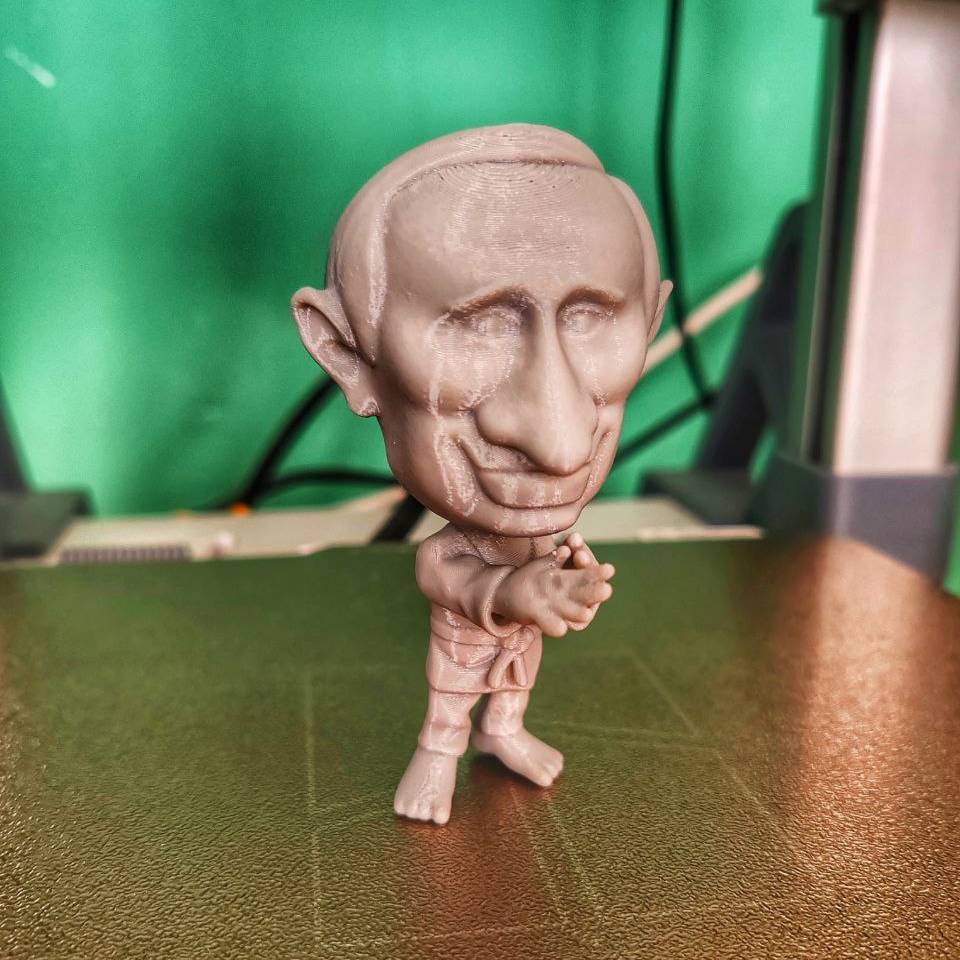 3D Printer Files | 3MF File | Vladimir Poutine kimono | Creality Cloud