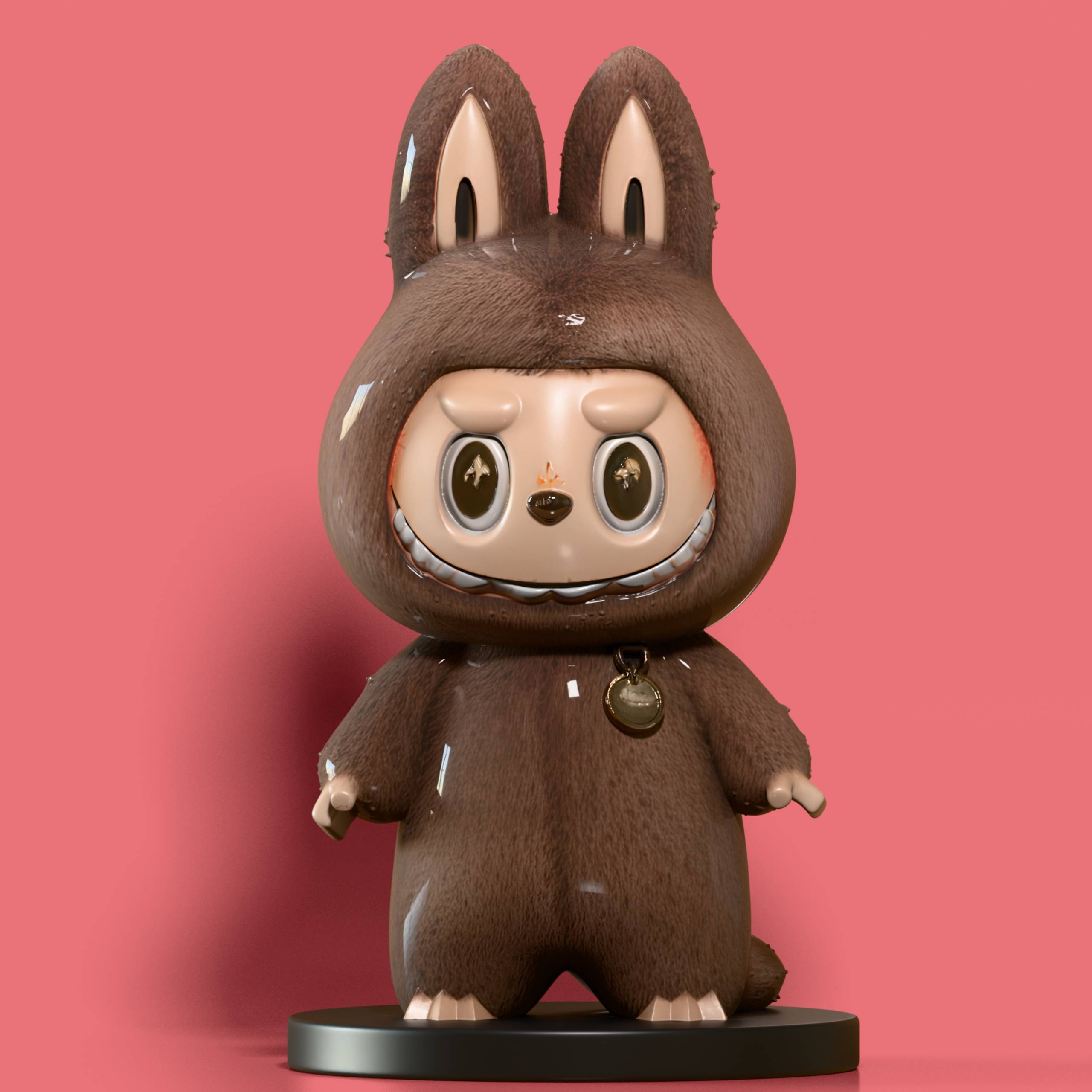 3D Printer Files | 3MF File | Labubu Fan Art Model | Creality Cloud