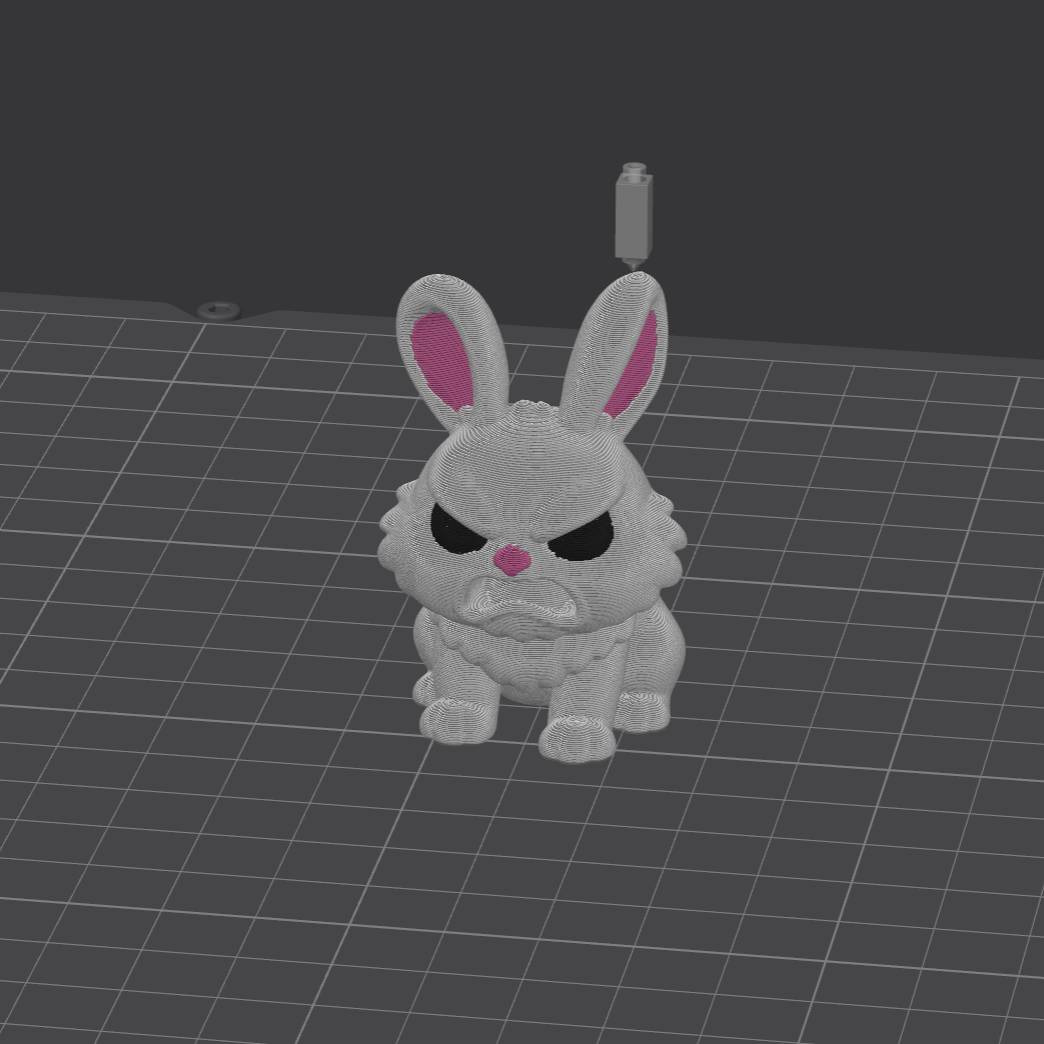 3D Printer Files | 3MF File | Raging Rabbit! | Creality Cloud