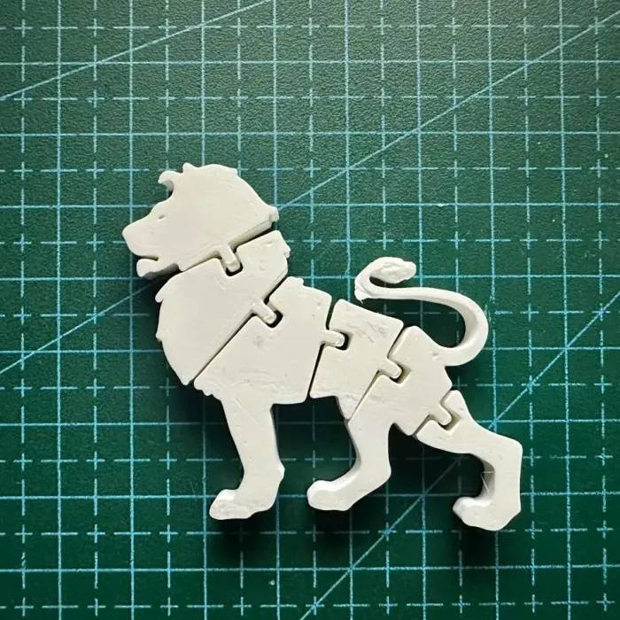 3D Printer Files | 3MF File | Flexi Lion | Creality Cloud