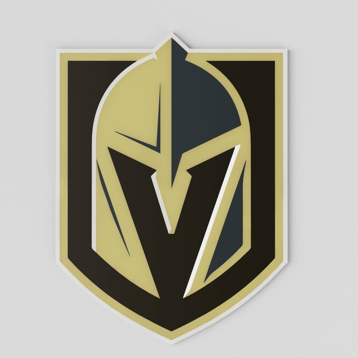 3D Printer Files | 3MF File | Vegas Golden Knights coaster | Creality Cloud